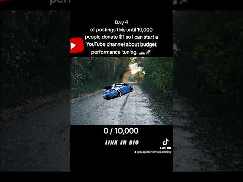Day 4 - Donation for starting DIY budget perfomance tuning YouTube channel! #day4 #turbo #youtube