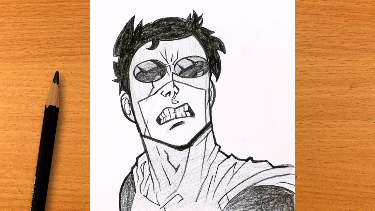 How to draw Sinister Mark | Mark Graysons step by step | Invincible easy drawing