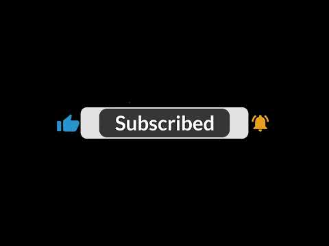 Subscribe No Copyright Video HD download | subscribe button | green screen | subscribe video clip