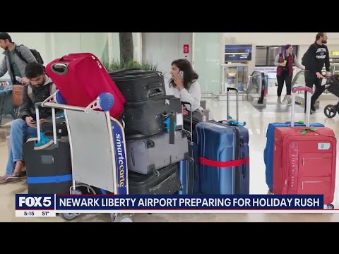 Newark Airport preparing for holiday rush: What to know