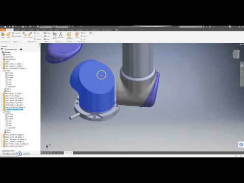 Universal Robot Cad Model Dof