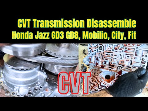 Honda Jazz GD3 GD8, Mobilio, City, Fit CVT Transmission Complete Disassemble
