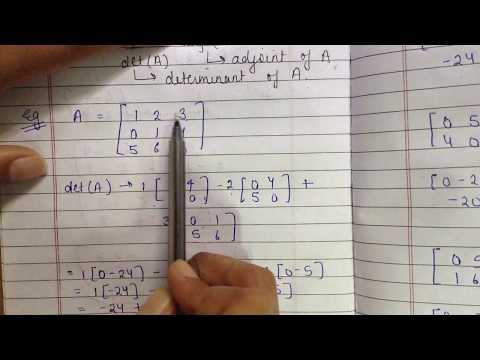 Inverse of a matrix Part-2