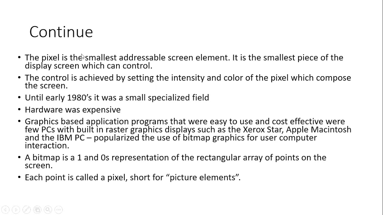 L1 Introduction to computer graphics