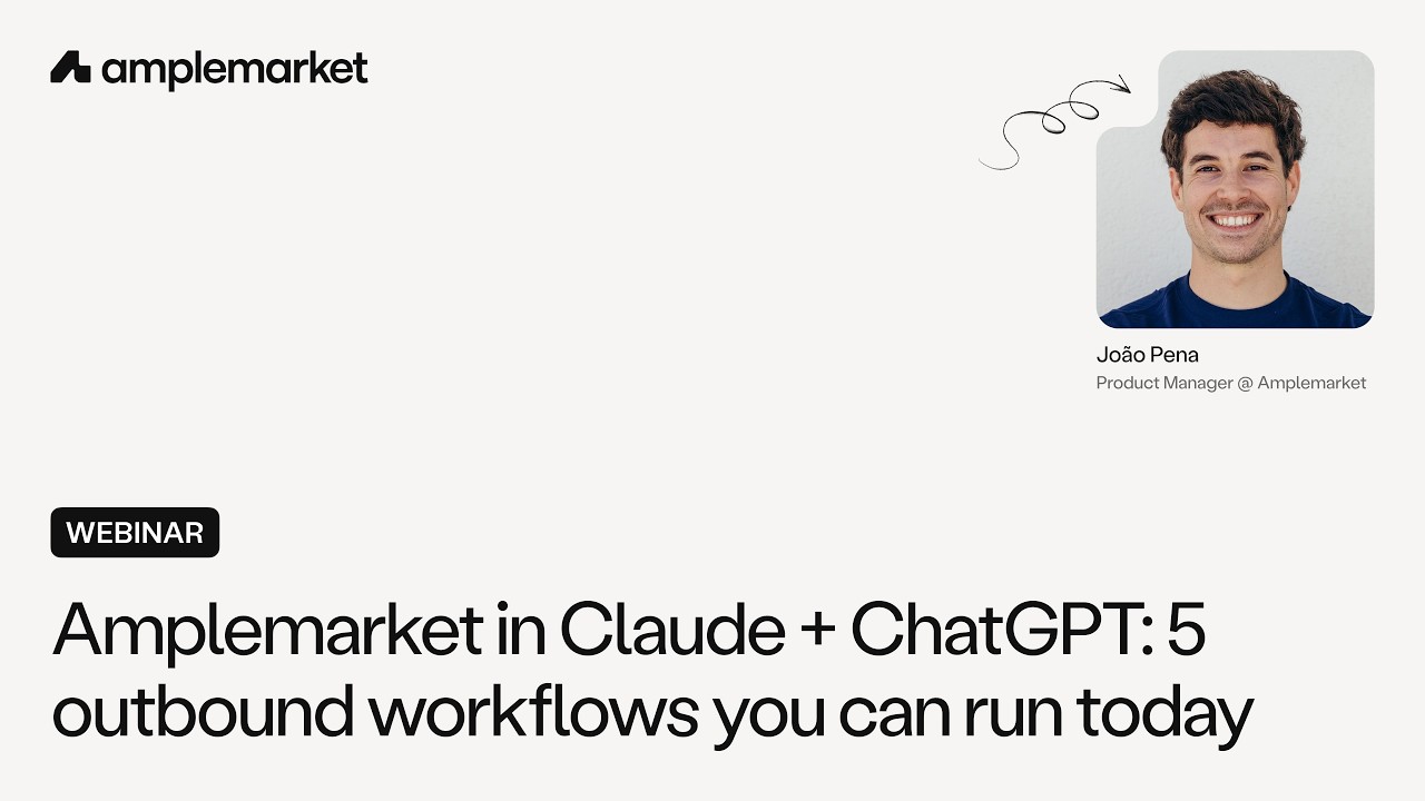 How to use Amplemarket MCP in Claude and ChatGPT for AI sales prospecting