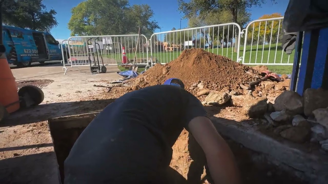 Replacement of Failing Cast Iron Pipes at Anthem Community Parks