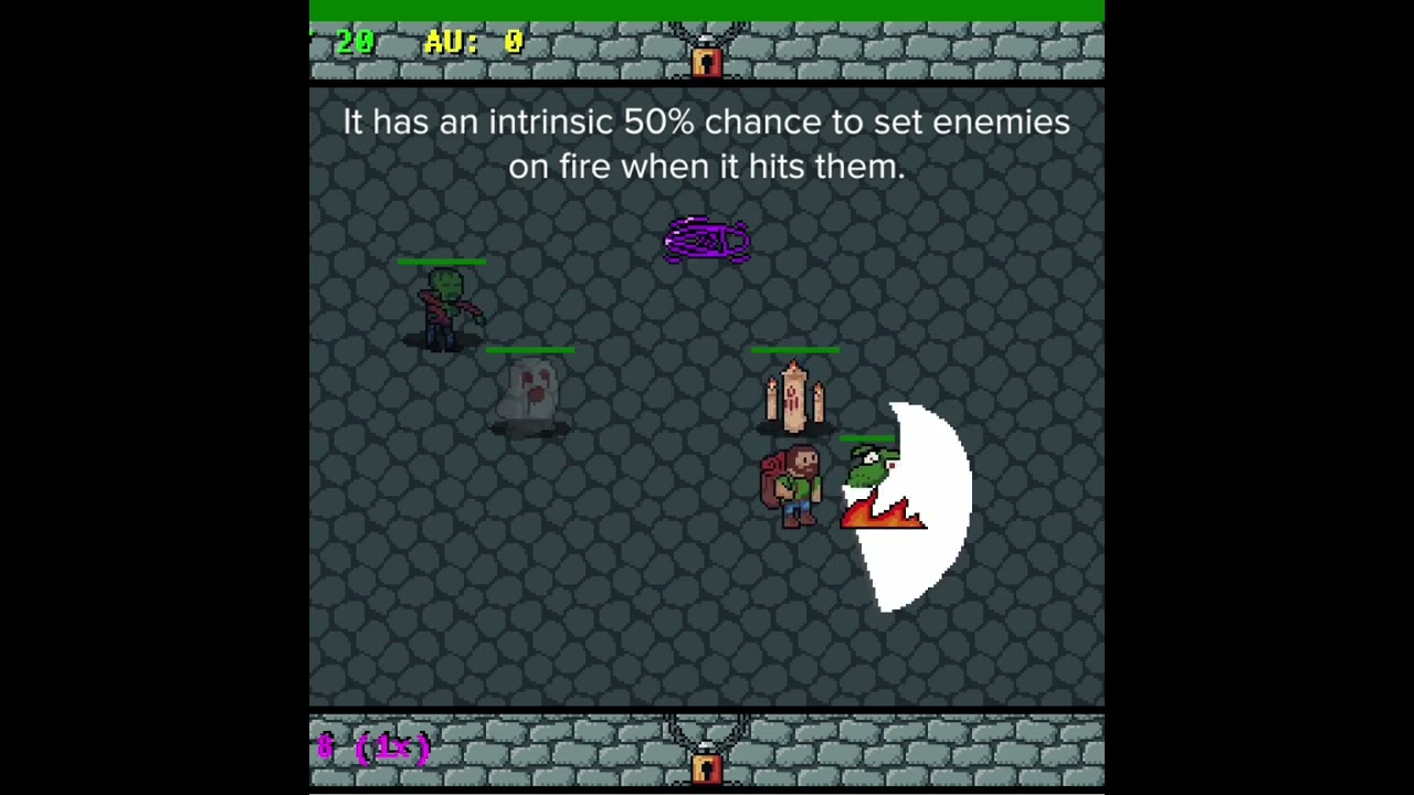 DSBX Swordtember Day 12: Fire #swordtember #gamedev
