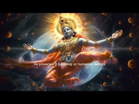 Hindu Gods Trimurti: The Divine Trinity in Hindu Mythology | AI Mythology | Hinduism | Lord Vishnu