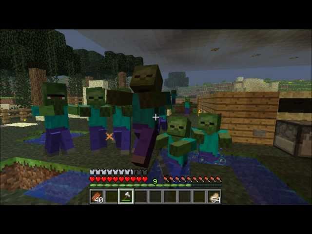 Custom Zombie map 2 (Village no more) Minecraft Map