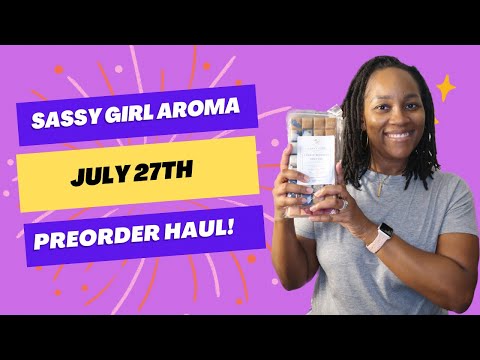 My First Sassy Girl Aroma Haul! | New to Me Vendor