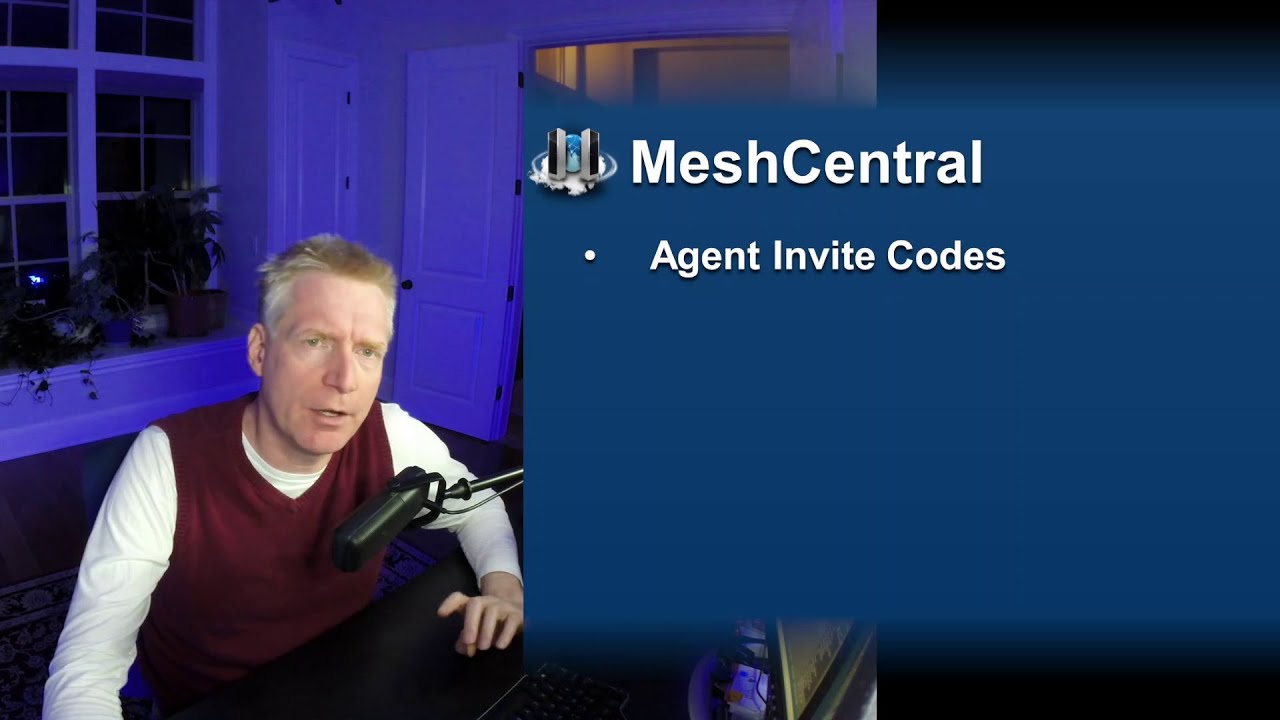 MeshCentral - Agent Invite Codes