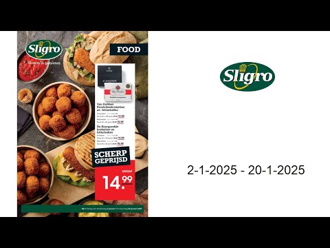 Sligro folder - van 2-1-2025 t/m 20-1-2025