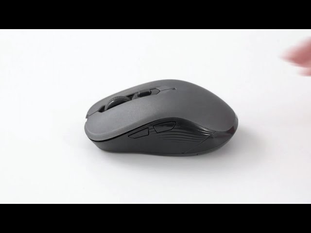 Bluetoothマウス（ワイヤレス・多ボタン・ブルーLED・モバイル・電池・iPad・Android・Mac・Windows・ガンメタ） | 激安通販のイーサプライ EEX-MABT158GM