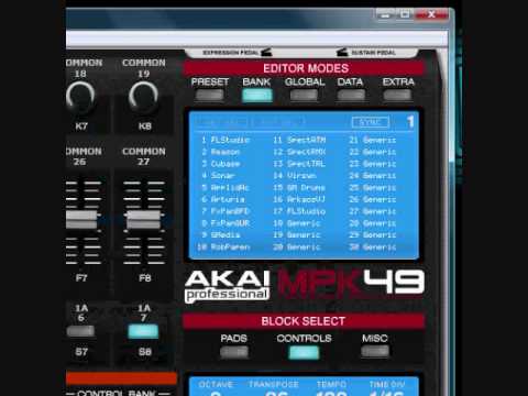 MPK 49 Tutorial-How to set up with FL Studio 9(Pads+Keys)