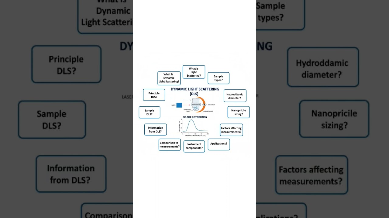 Dynamic Light Scattering (DLS): Key Viva Questions & Principles for Exam Preparation #research #chem