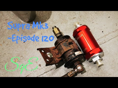 SqE - Supra mk3 - Episode 120 - Starting round 2 of upgrading my fuel system