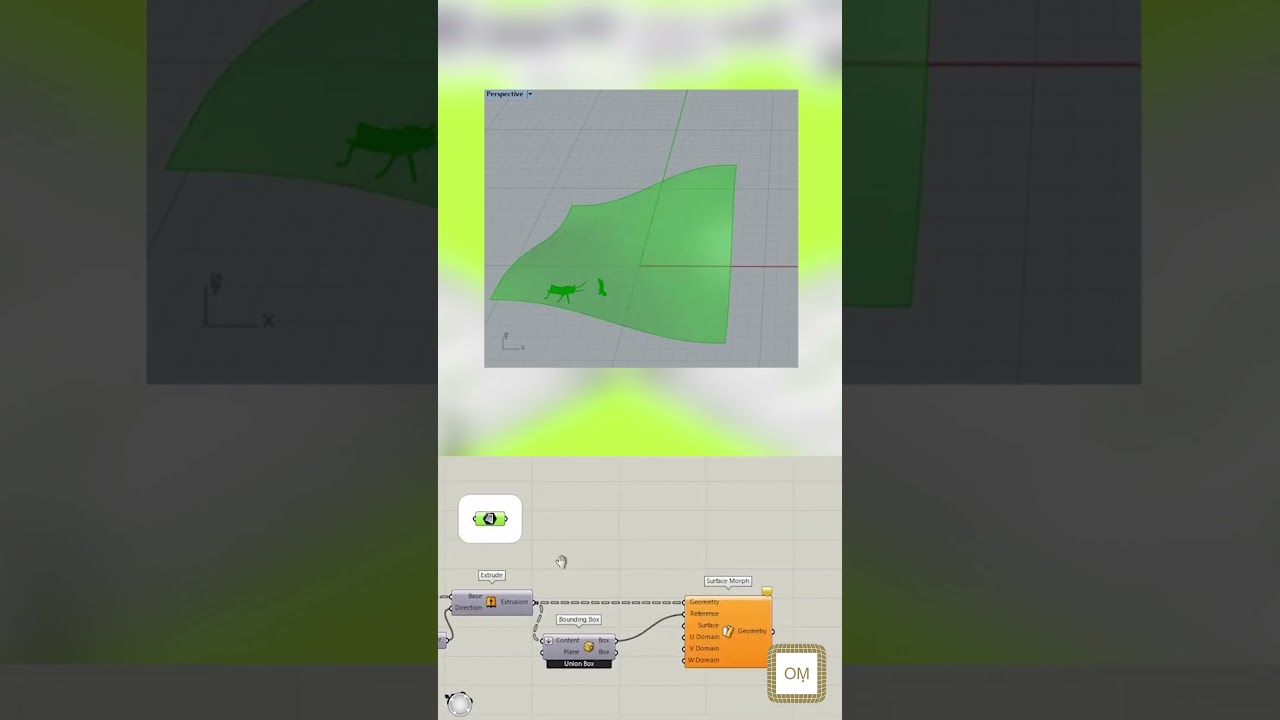 Surface Morph   grasshopper rhinoceros tutorial