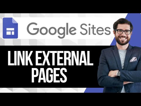 How to Add External Page Link to Google Sites | Add Hyperlinks in Google Sites