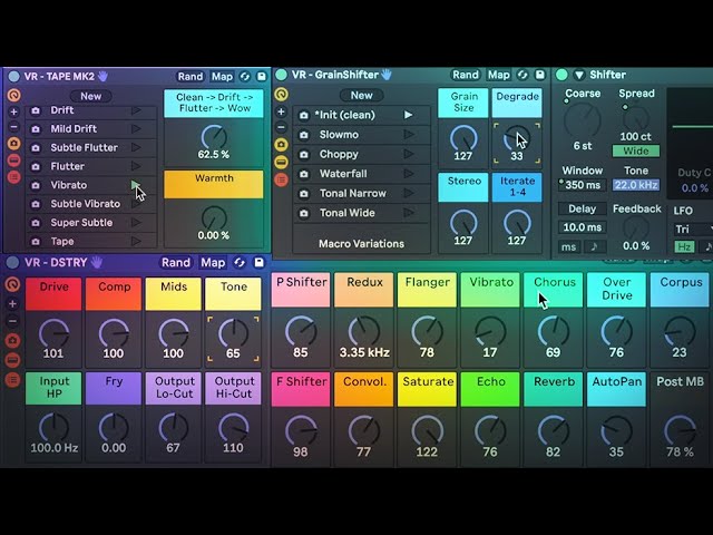 REQ: VR Creative Ableton Racks Vol. 1 (Ableton 12) » AudioZ
