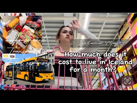 How much does it cost to live in Iceland for a month? | My personal monthly expenses in Iceland |