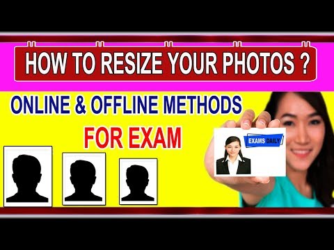 How to Resize/Upload Images for Tnpsc Exams