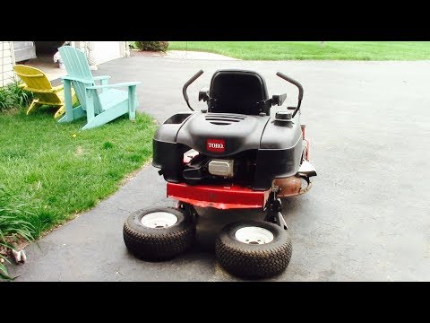 Part 2 Toro Zero Turn Hydro Axle Broken Repair