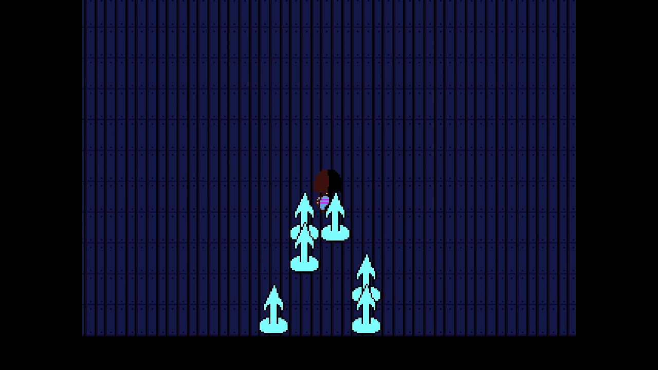 Undertale - Undyne Bridge Escape - Almost No Hit