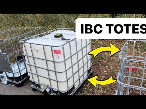How To Remove an IBC Tote Tank
