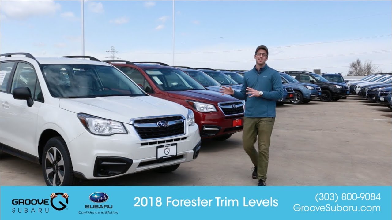 2018 Subaru Forester Trim Levels Explained