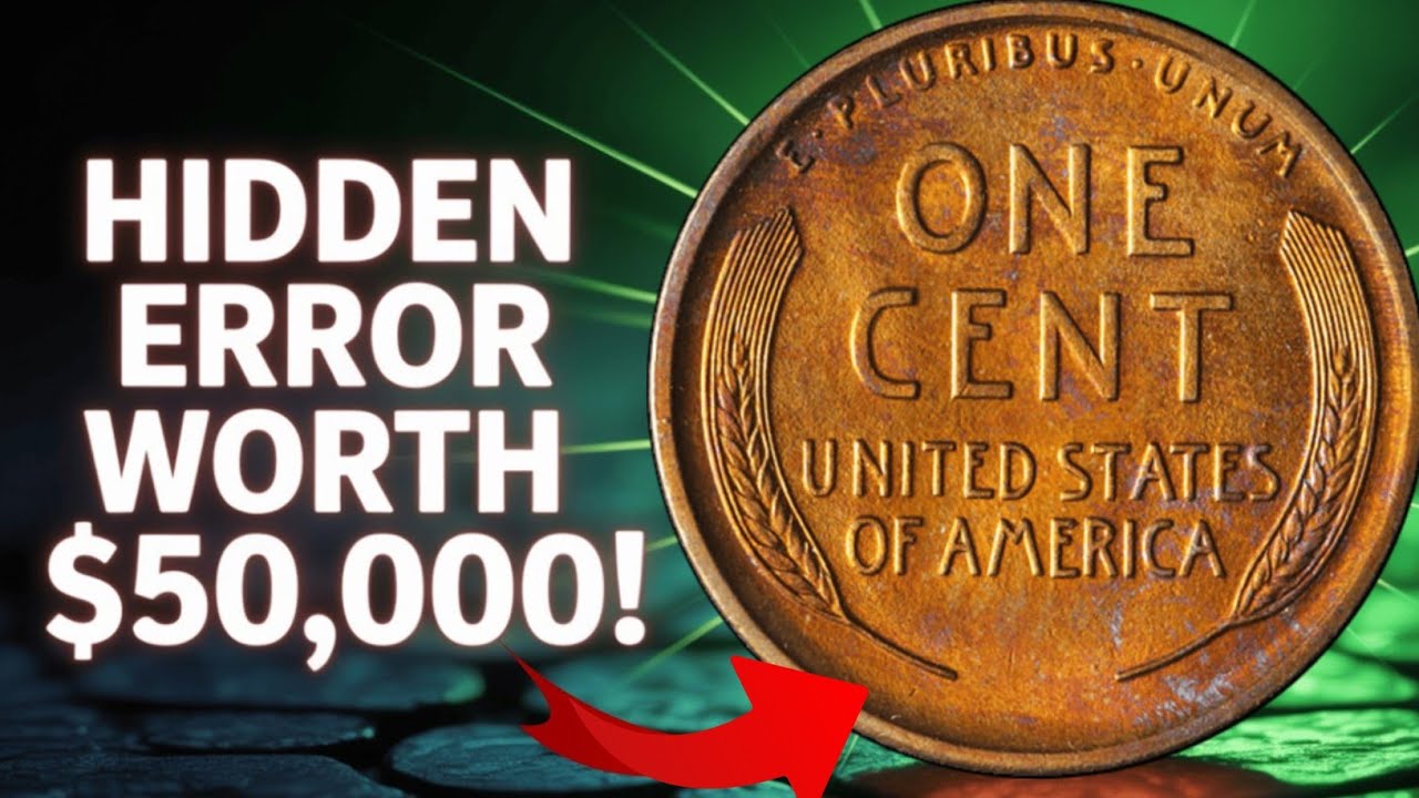 1955-D Lincoln Wheat Cent Worth Over $50,000?! 🔥 Rare Penny Value Explained | Coin Value Guide