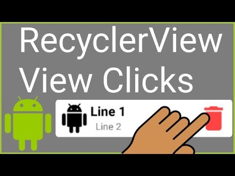 Learn RecyclerView CardView Part 5 CLICKING SPECIFIC ITEMS Android Studio Tutorial - Mind Luster