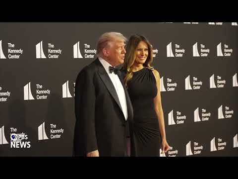 WATCH: Trump speaks to reporters as he attends 'Les Misérables' opening night at Kennedy Center