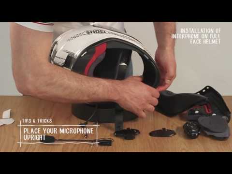 Interphone Tutorial 1: How to Install Intercom on Helmet