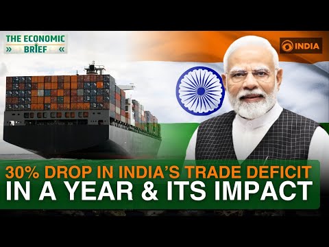 30% drop in India’s trade deficit in a year | How will this help the economy | FTAs boost exports
