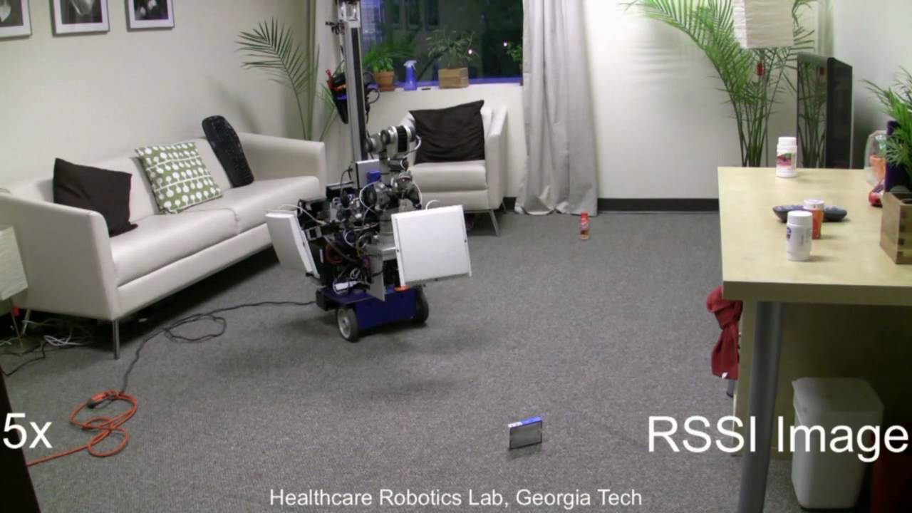 RFID Receive Signal Strength Indicator (RSSI) Images