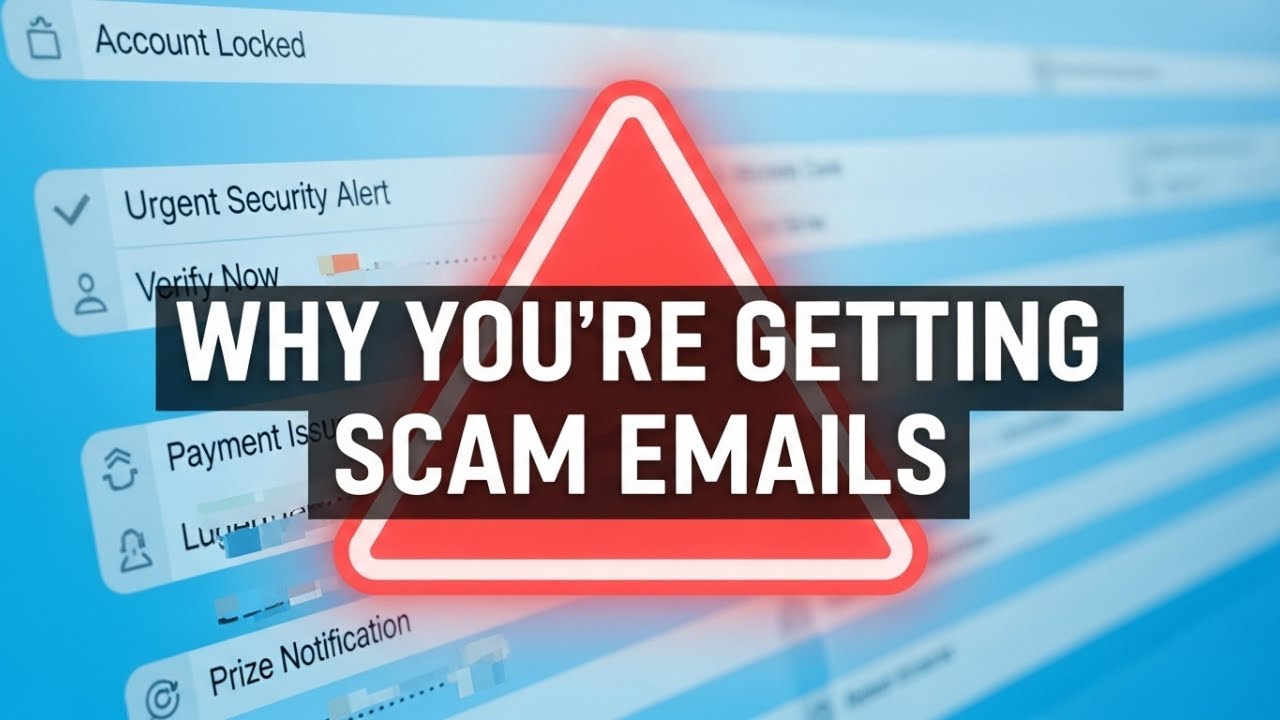 Why You’re Getting SCAM Emails in 2025 (And How to Stop Them)