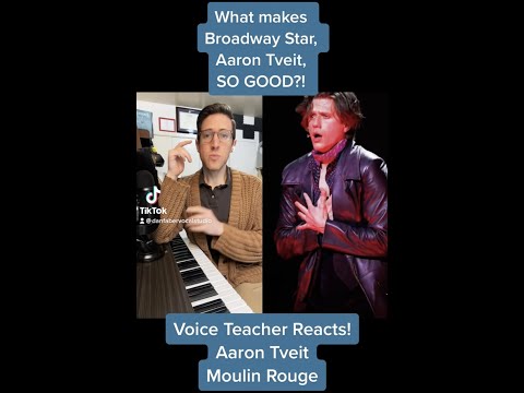 Voice Teacher Reacts! What Makes Aaron Tveit SO GOOD?!