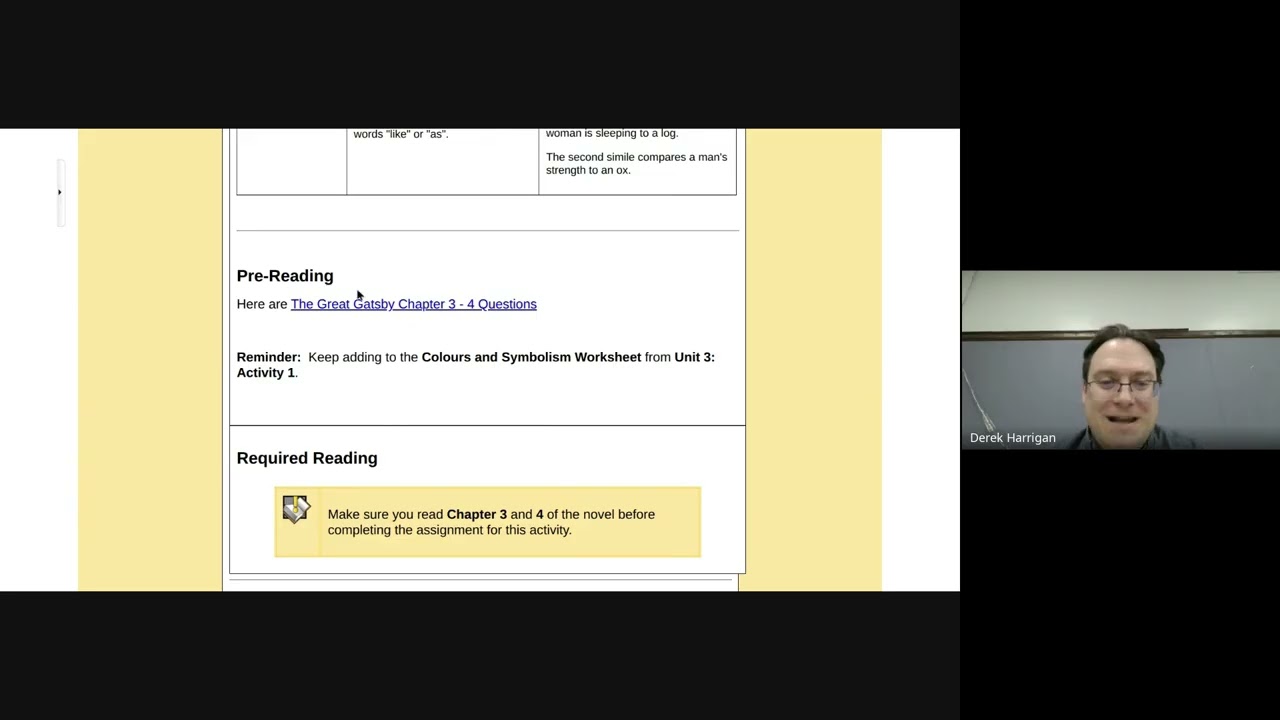 ENG4C Unit 3: Activity 2 Video Tutorial