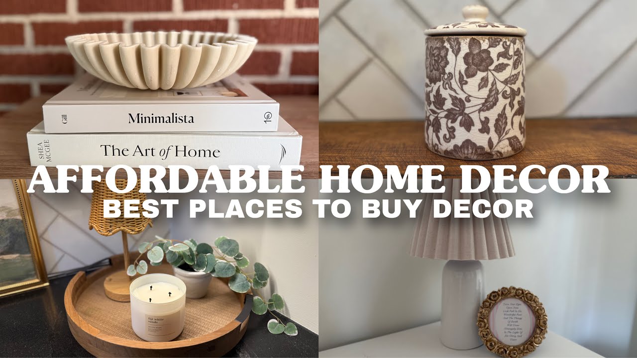 Affordable Home Decor Haul 2026 / HIGH END LOOKS FOR LESS / EASY DECORATING IDEAS 