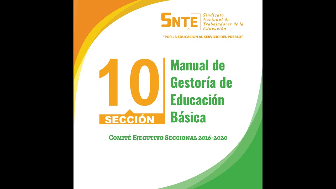 Manual de Gestoría de Educación Básica