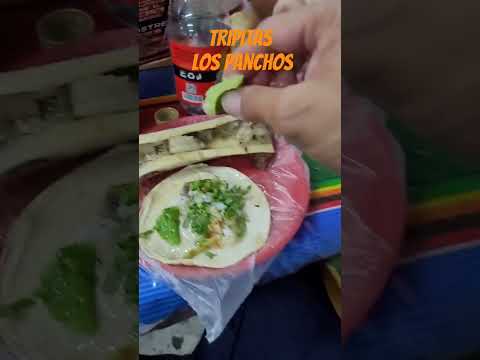 Tripitas Los Panchos. Tacos de tripita y de tuétano. Guadalajara, Mexico
