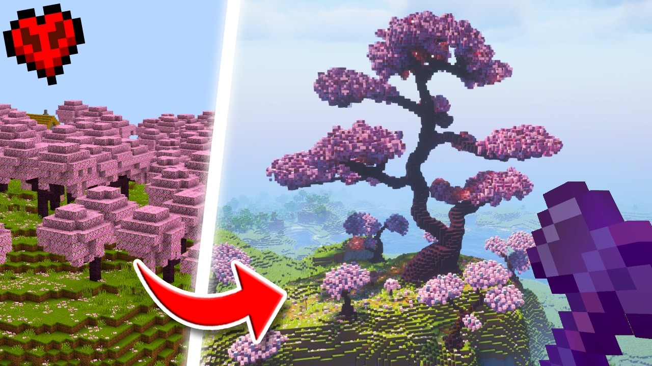 I Transformed EVERY FOREST in Minecraft Hardcore!