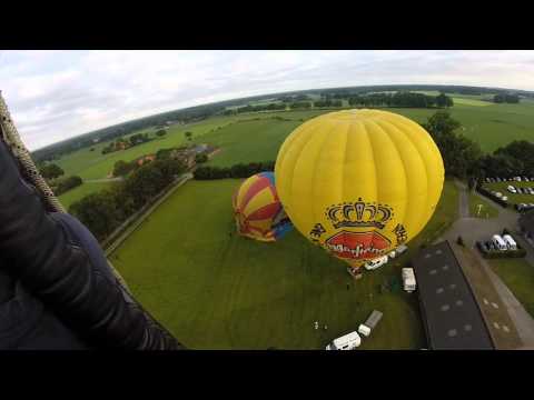 Ballonvlucht 15 juni 2014 Opstijgen