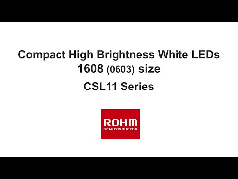 CSL11 Series Compact High Brightness White LEDs