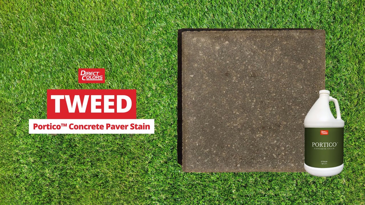 Tweed Pavers Makeover Tutorial