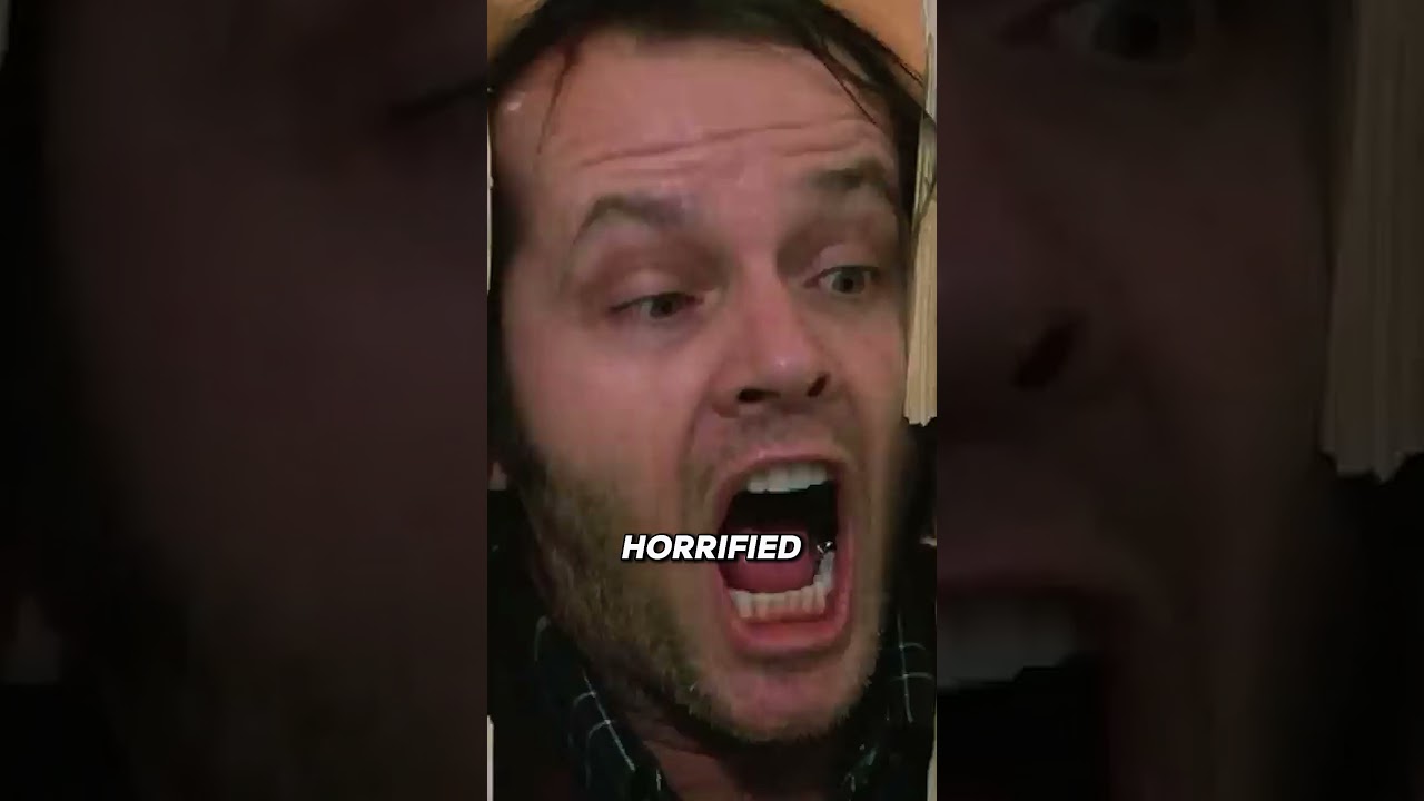 Nicholson’s Axe Scene Terror Was Real || #theshining #jacknicholson #facts