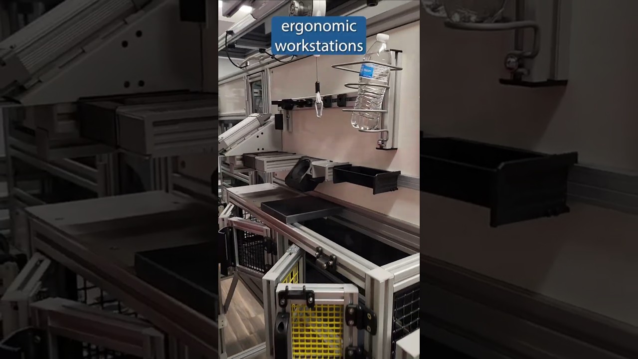 How to Build Anything with Aluminum Extrusion | Accessories Demo #Shorts