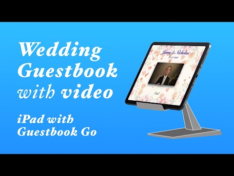 Wedding Guestbook for iPad - Guestbook Go 3 guide