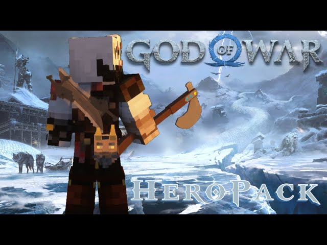God of War HeroPack Minecraft Mod