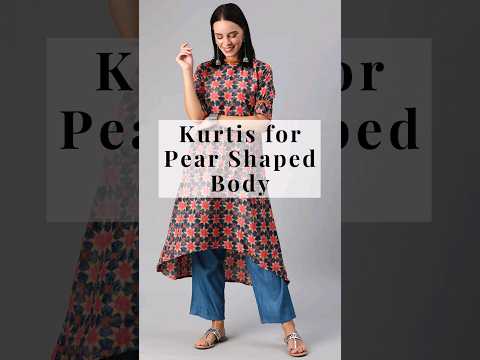 Kurtis for Pear Body Shape ❣️ Ethnic Wear | Indian Outfits 💖 #fashion #shorts #viral #youtubeshorts
